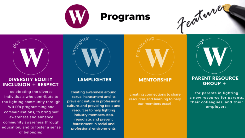 programs – WILD: Women in Lighting + Design